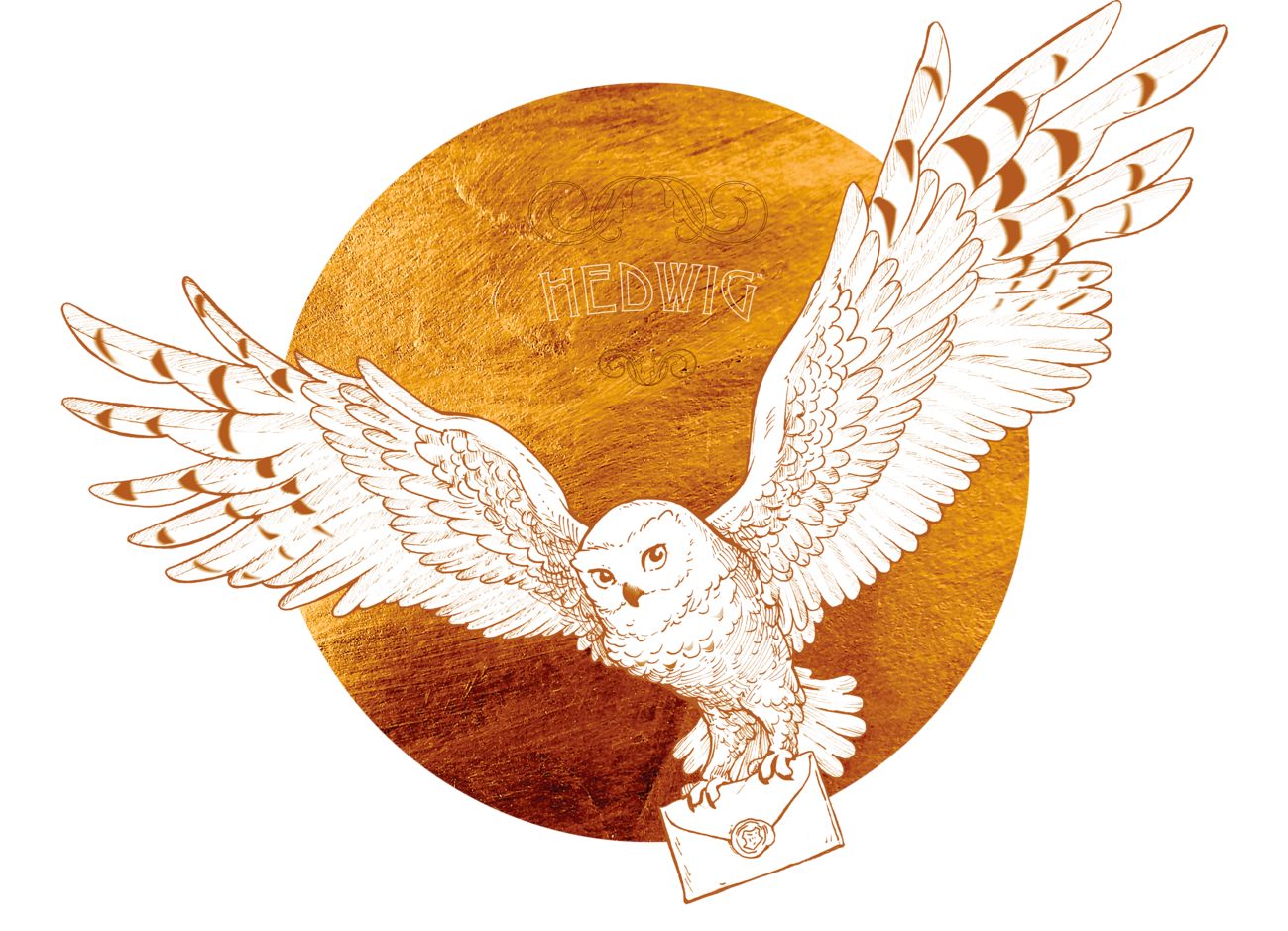 Hedwig Flying