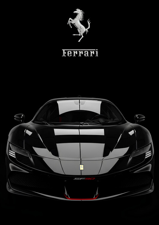Black Ferrari Wallpaper Iphone